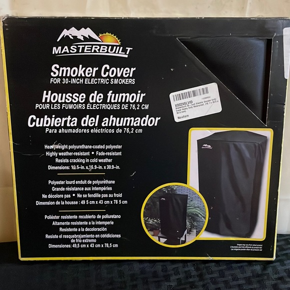 Master | Other | Masterbuilt Electric Smoker Cover 3 Inch Heavy Duty ...
